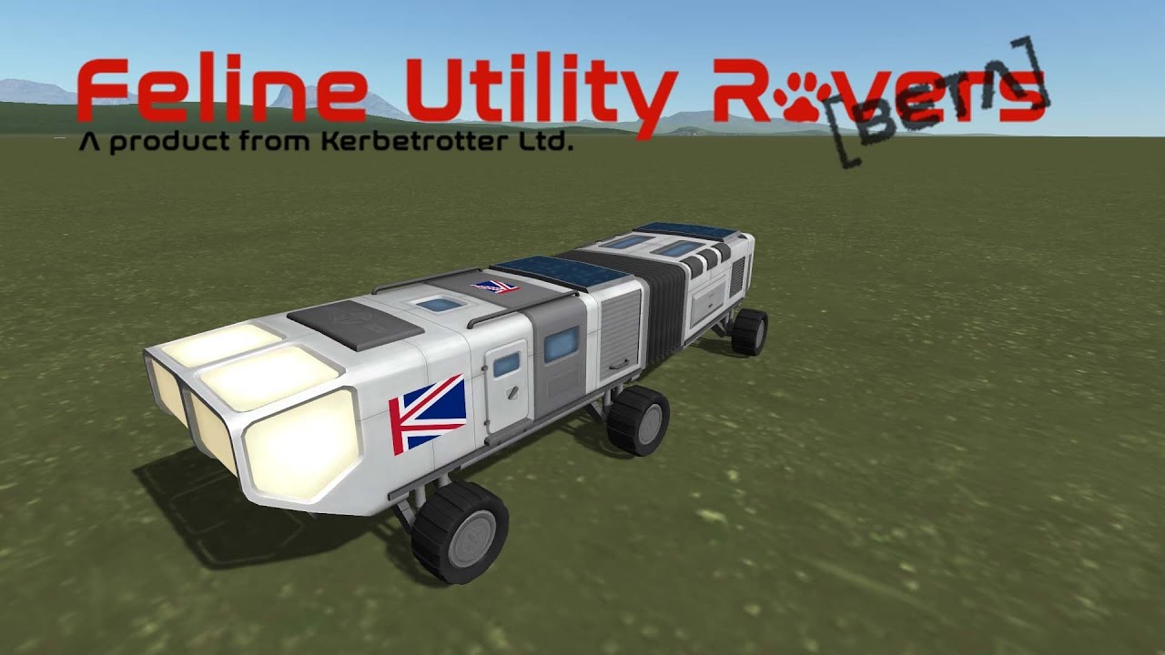 Kerbal Space Program - Feline Utility Rovers - YouTube