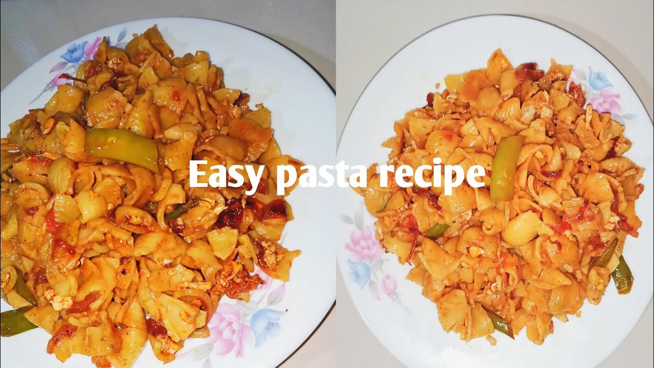 How to make easy pasta recipe||egg pasta||recipe |easy pasta recipe ...