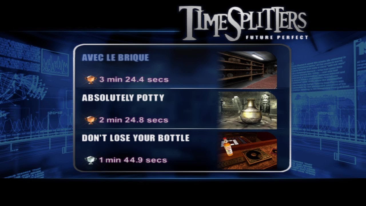 Timesplitters Future Perfect Challenges Super Smashing Great PS4 ...