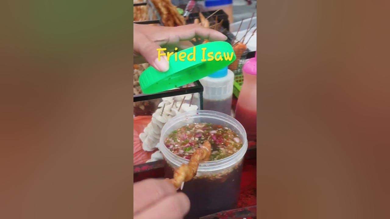 Fried Isaw and other Street Food #isaw #streetfood #kwekwek #tempura # ...