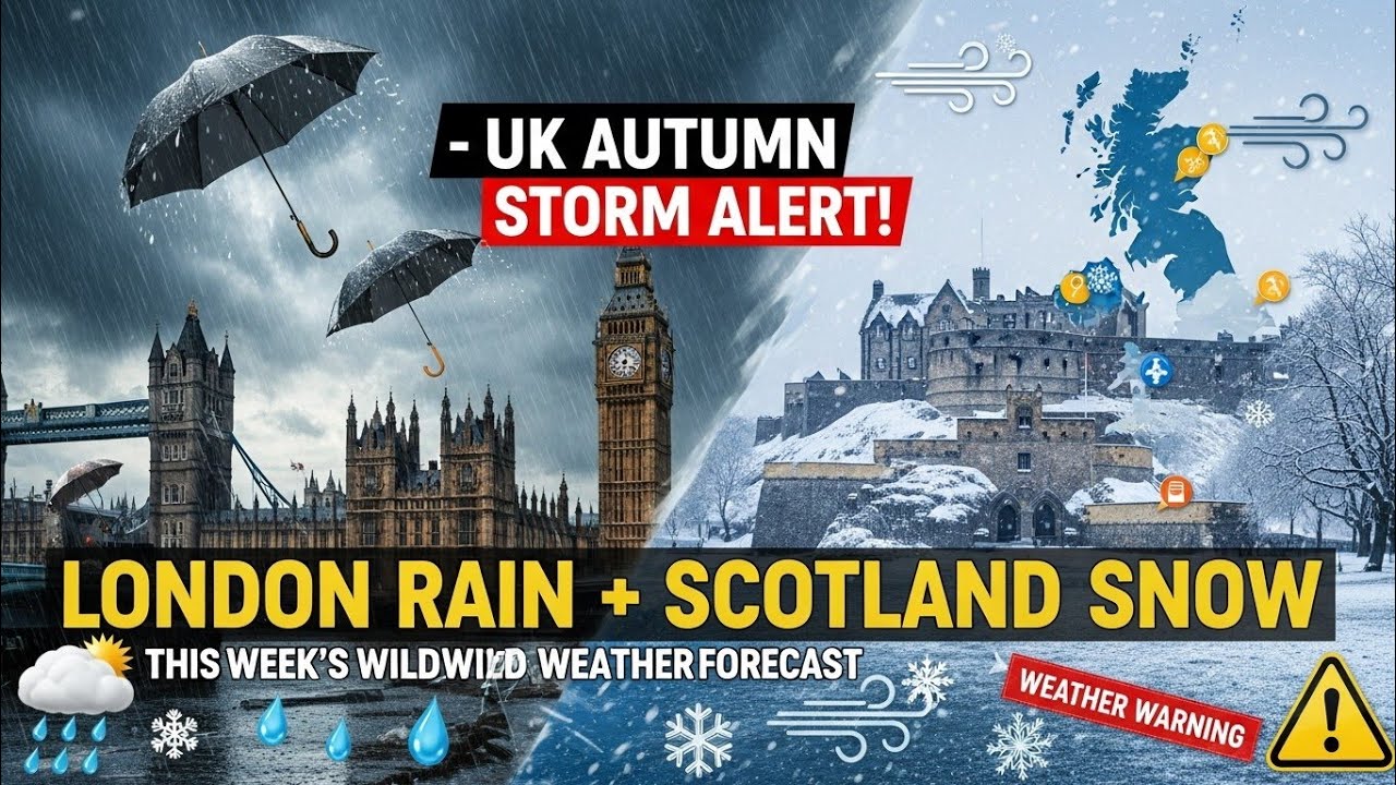 UK Autumn Gales: London Soaked, Scotland Snowed In! This Week’s Wild ...