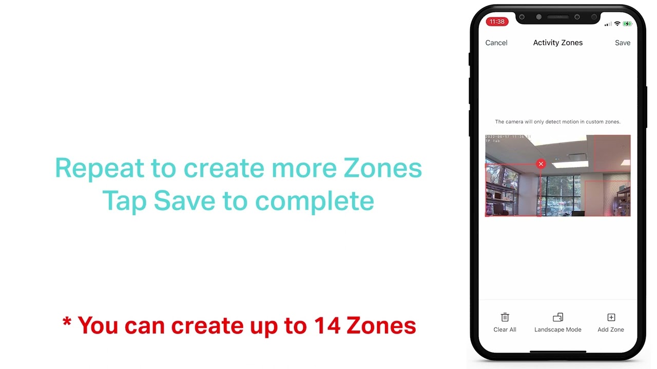 Quick Tips - Create or Modify Activity Zones on a Tapo Camera - YouTube