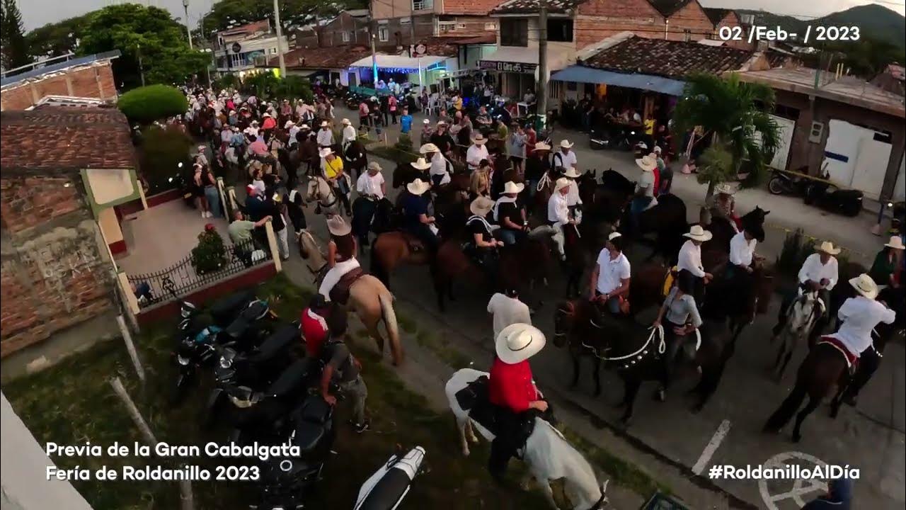 Previa gran cabalgata fería de Roldanillo 2023 - YouTube