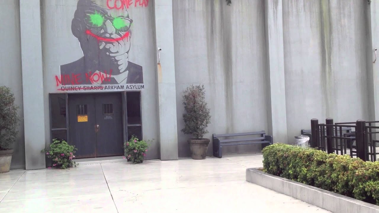 Arkham Asylum- Shock Therapy Theming - YouTube