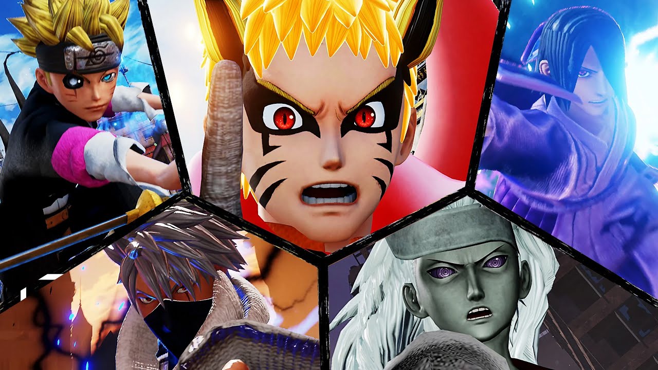 All Naruto Characters Special Attacks And Awakenings Jump Force Youtube