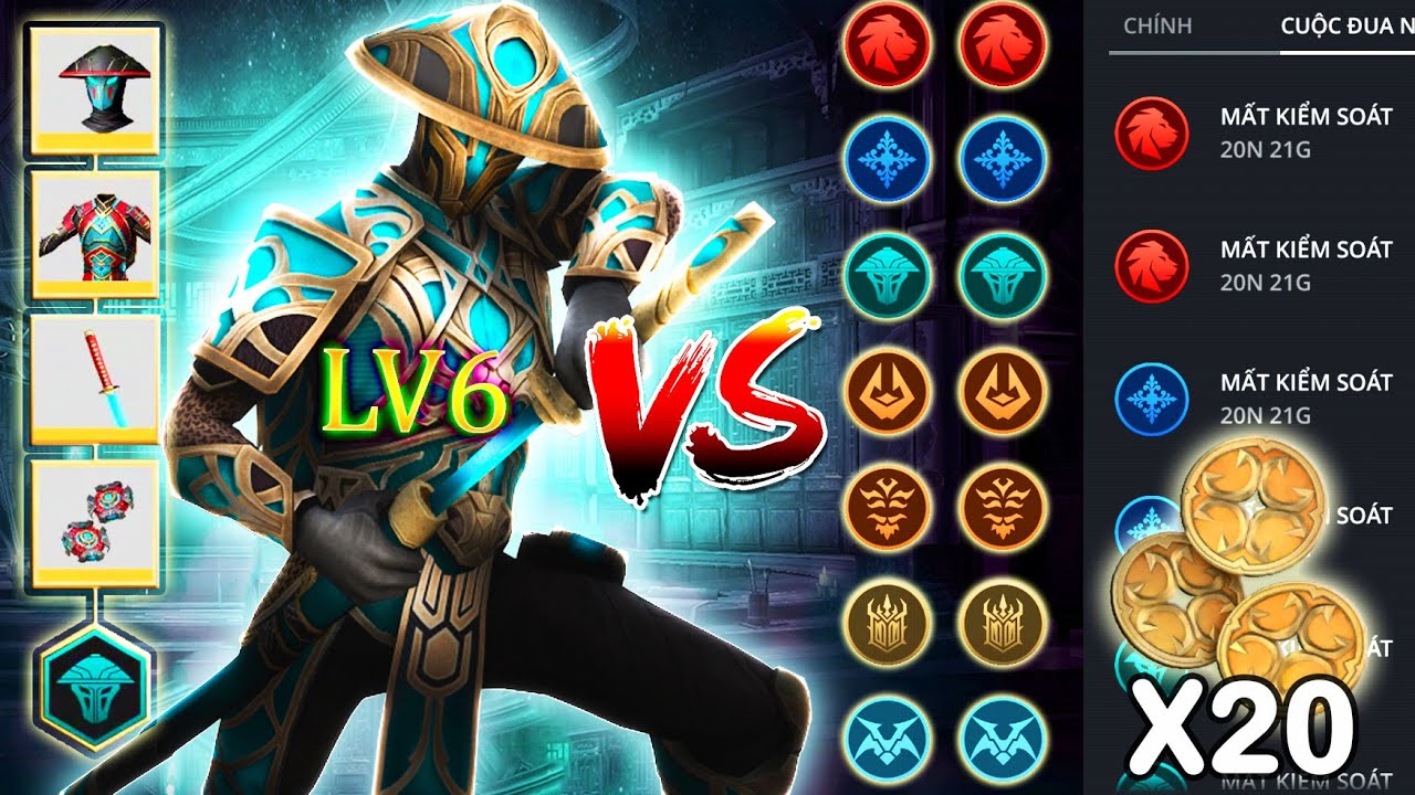 Shadow Fight 3: STRANGER Set Lv6 vs All Hard Boss - YouTube