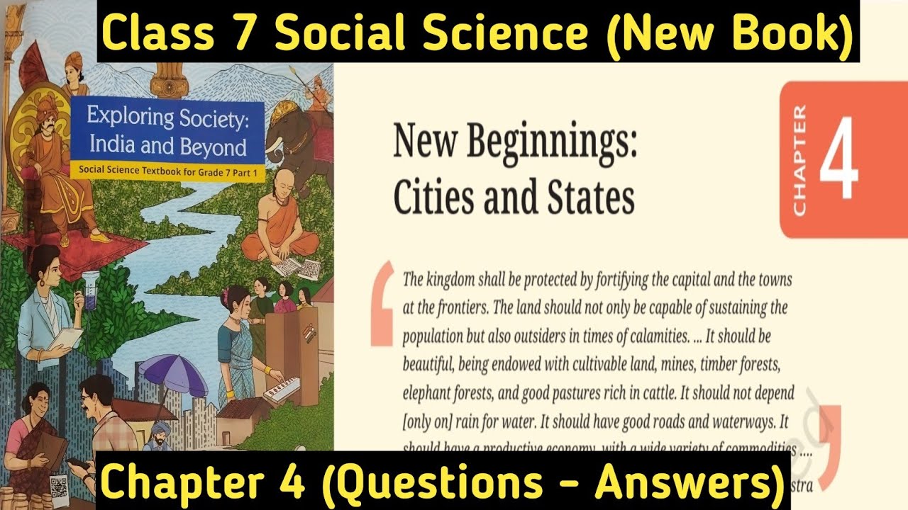 Class 7 Social Science | Chapter 4 | New Beginnings: Cities and States ...