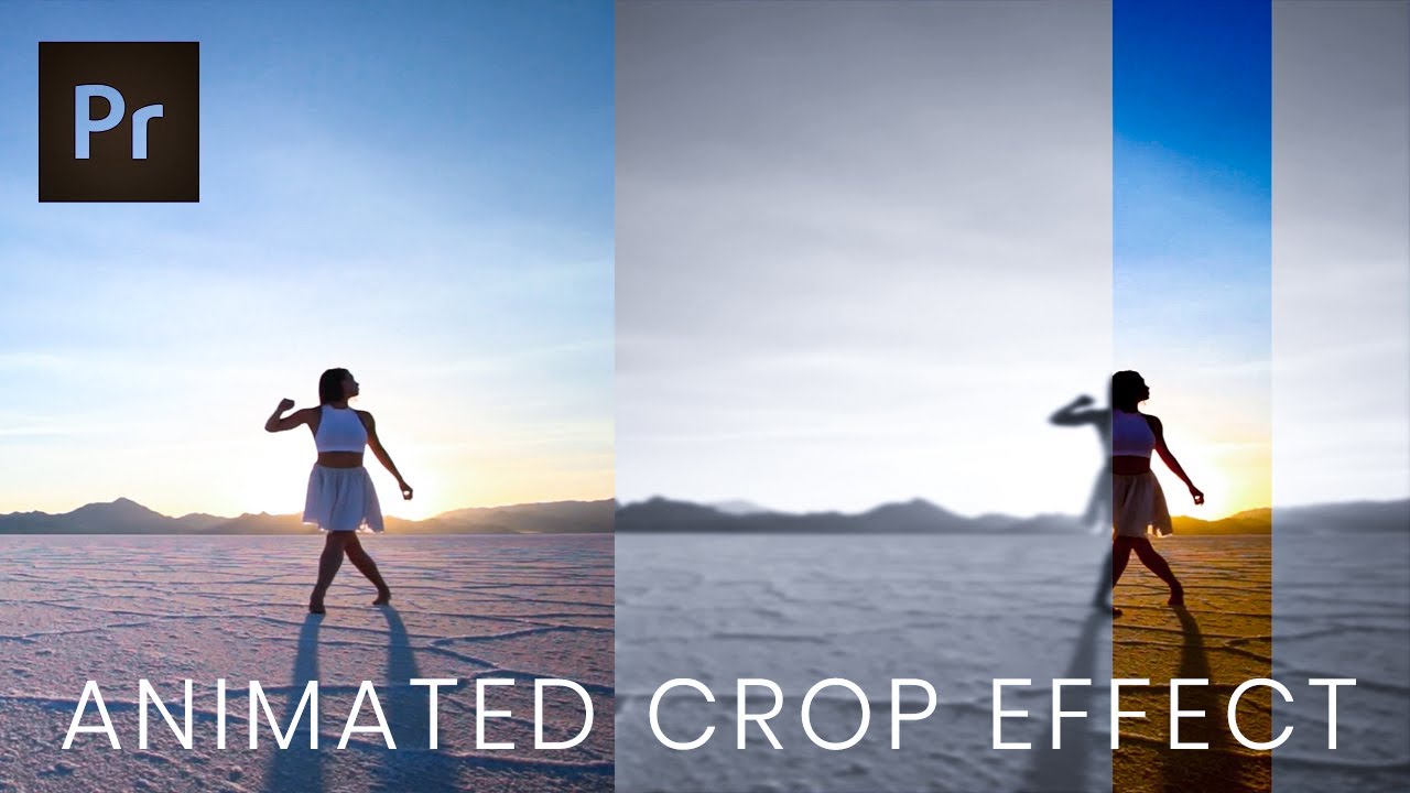 Creative Animated Crop Effect | Follow Along Tutorial | Adobe Premiere ...