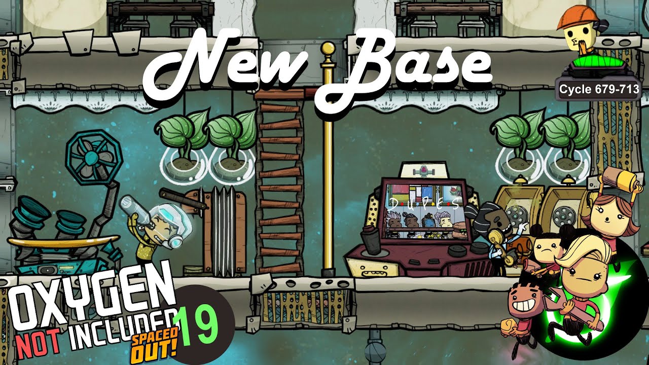 New Base for the Planet - Oxygen not included Let's Play: Part 19 - YouTube