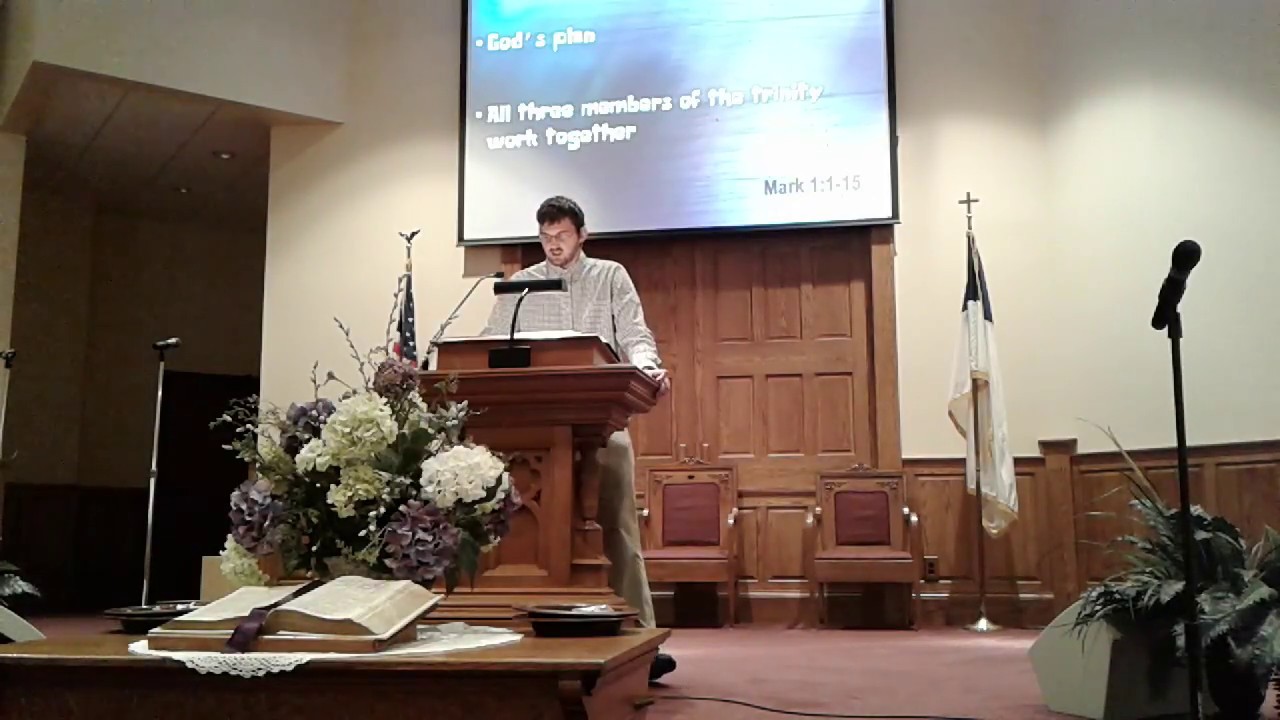 Mark 1:1-15 - "Important News" (Blake Harding), Part 2 - YouTube