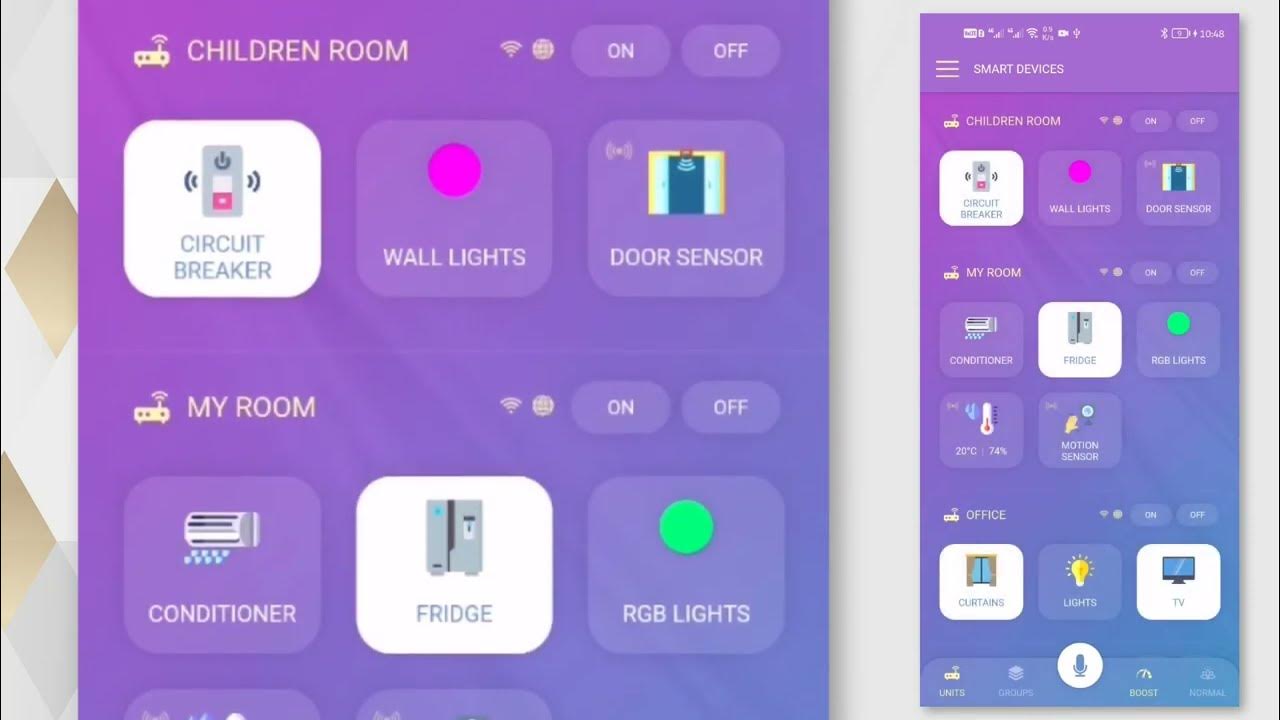 CADIO app interface review (ESP8266 - ESP32) | CADIO Home Automation - YouTube