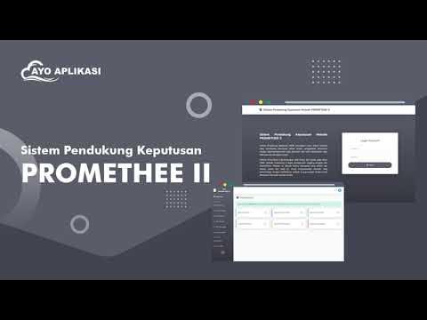 Source Code Aplikasi Sistem Pendukung Keputusan (SPK) Metode PROMETHEE II - YouTube