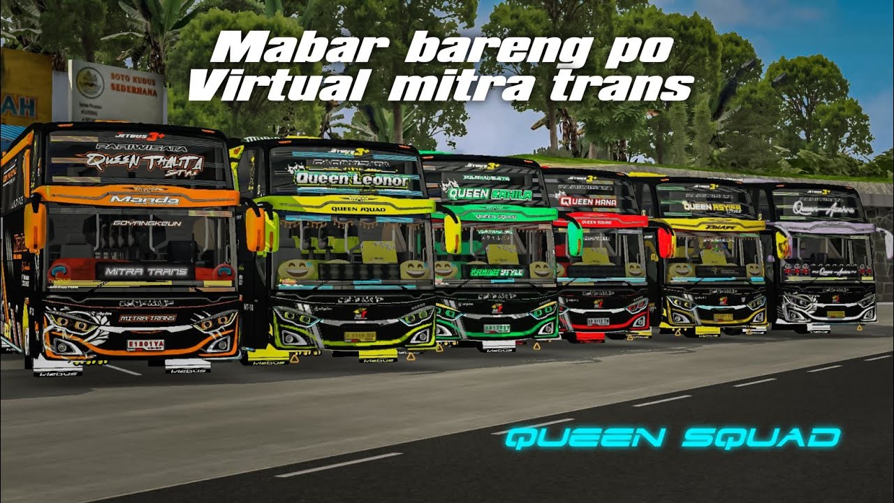 Mabar Bussid Po Mitra Trans Solutions - YouTube