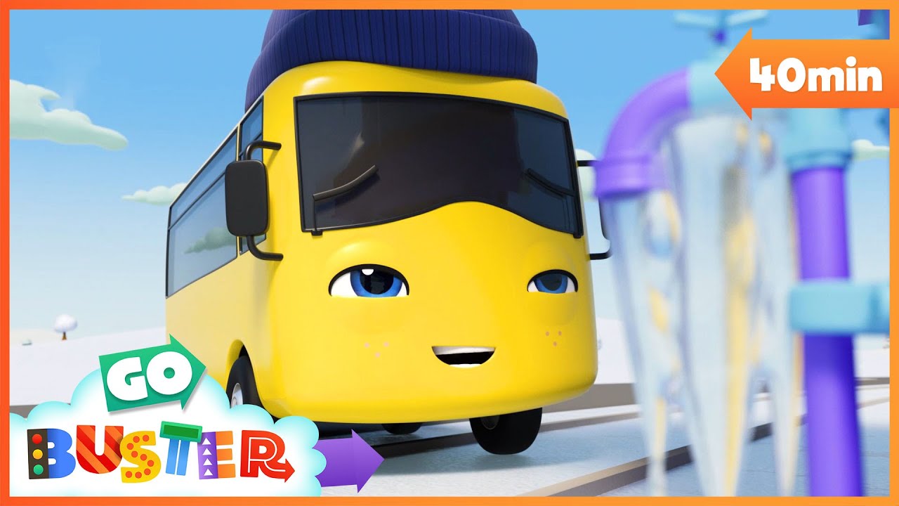 Playing in the Snow | Go Buster - Bus Cartoons & Kids Stories - YouTube