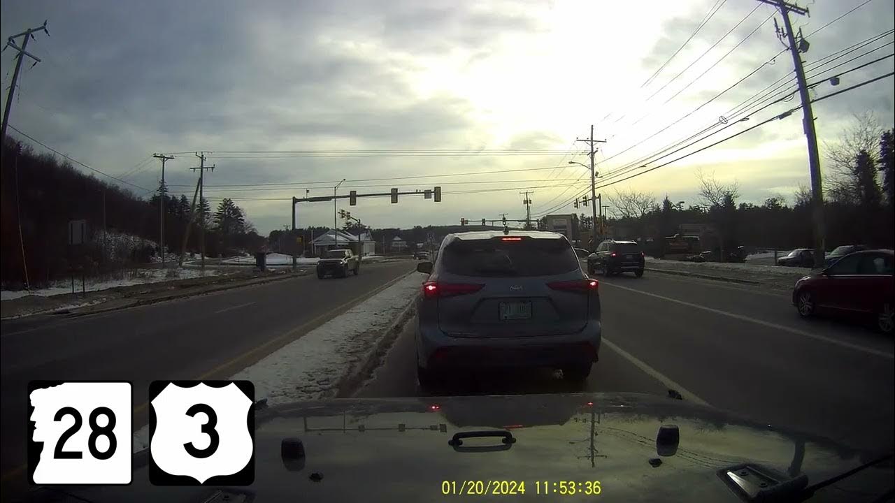 #D-3.344 ~ White Rock Road Bow, NH to Manchester, NH via NH-3A, NH-28 ...