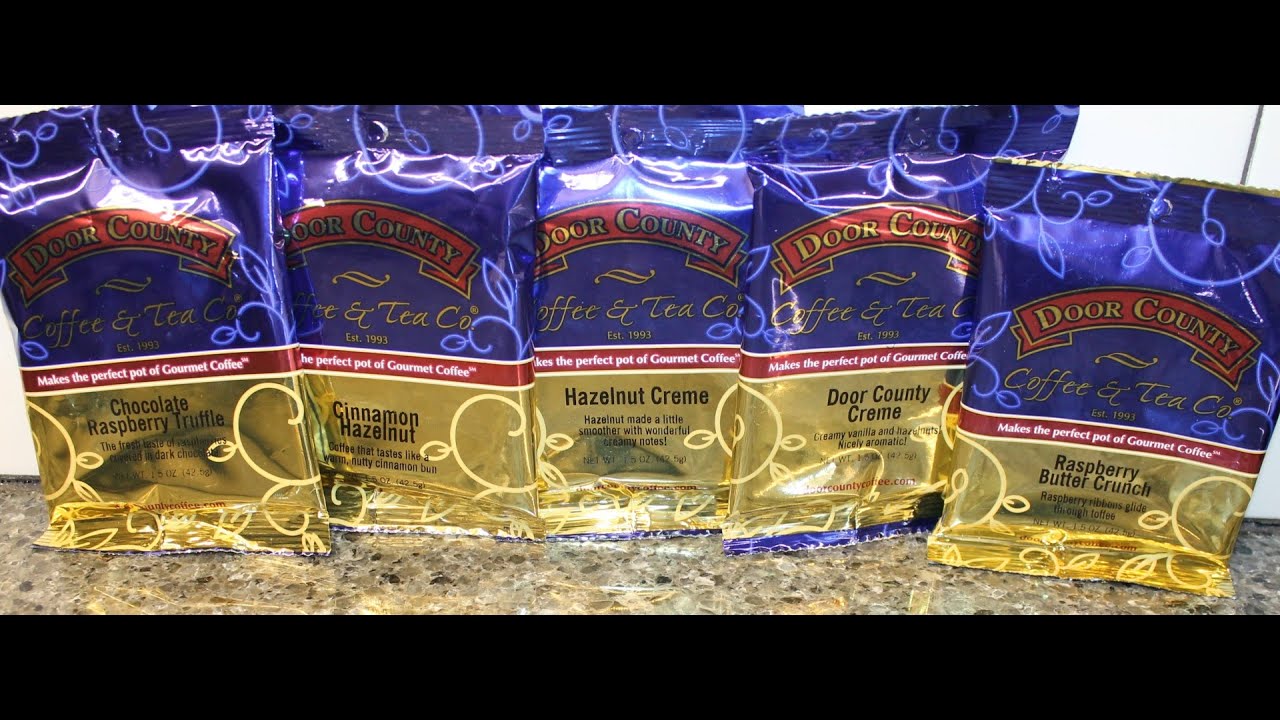 Door County Coffee & Tea Co. Hazelnut & Door County Crème/Choc ...