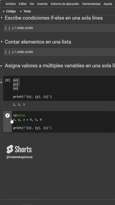 ¿cómo Asignar Valores A Múltiples Variables En Una Sola Línea En Python Youtubeemk 1313
