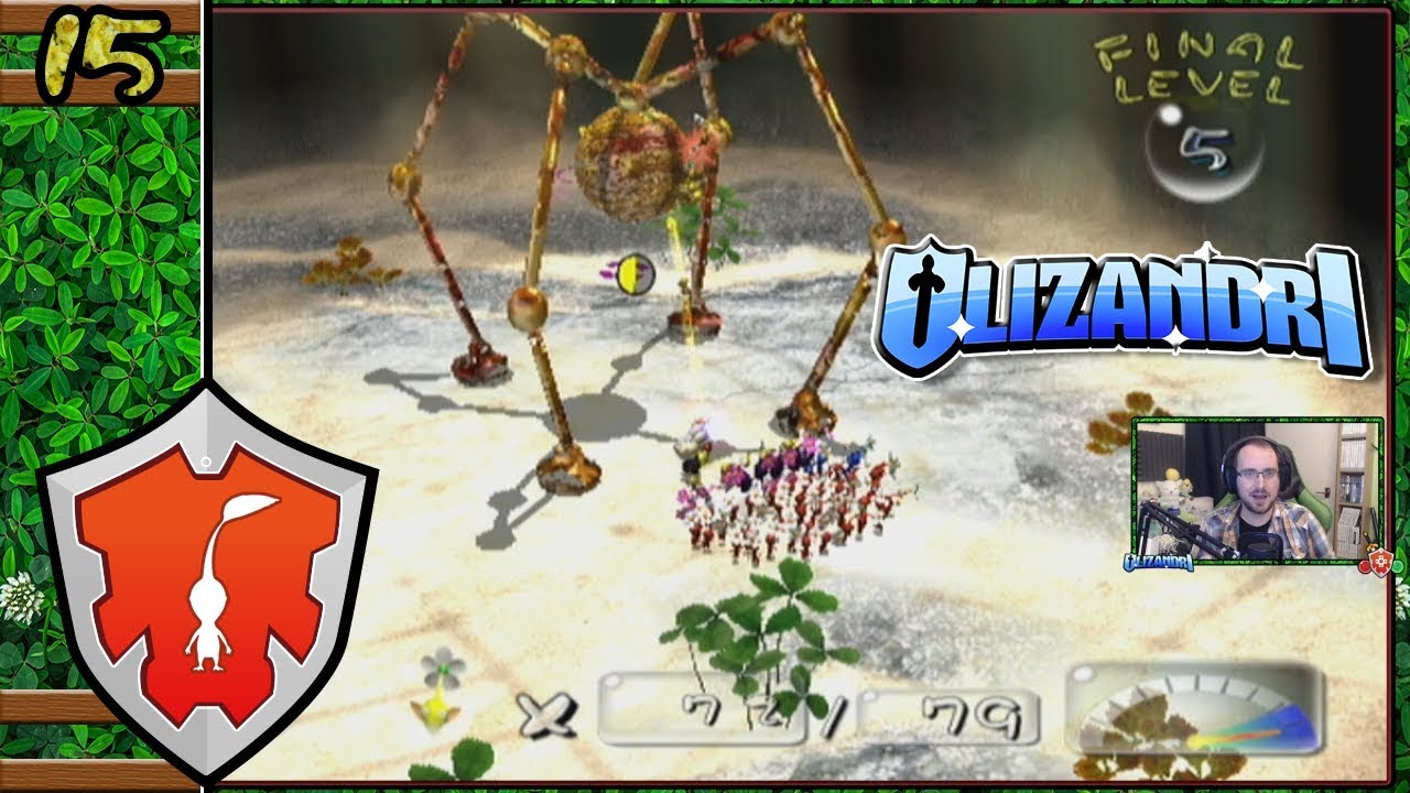 Pikmin 2 - The Citadel Of Spiders, Arachnorb & The Key! - Episode 15 ...