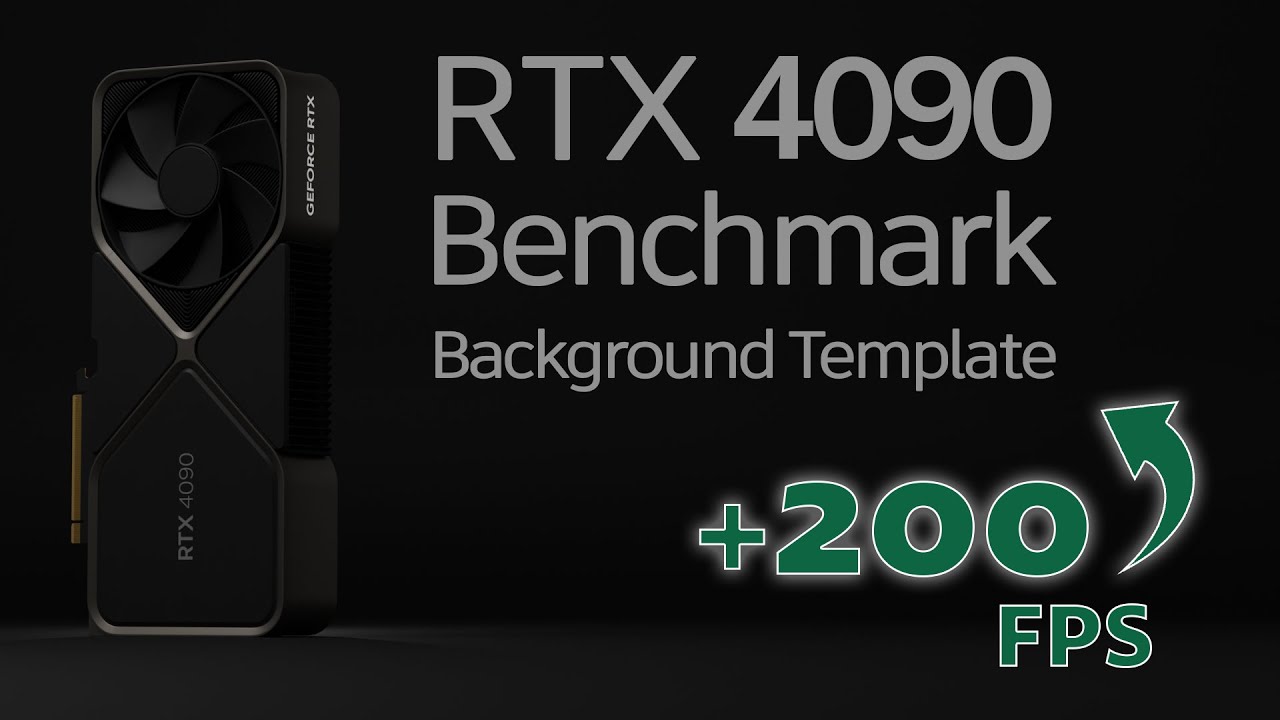 RTX 4090 benchmark background template l 3d blender - YouTube