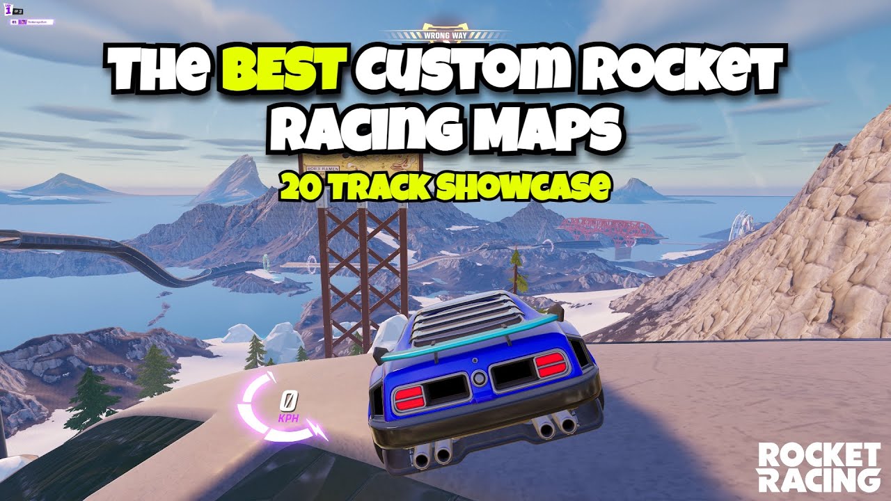The BEST Custom Rocket Racing Maps (Map Showcase) - YouTube