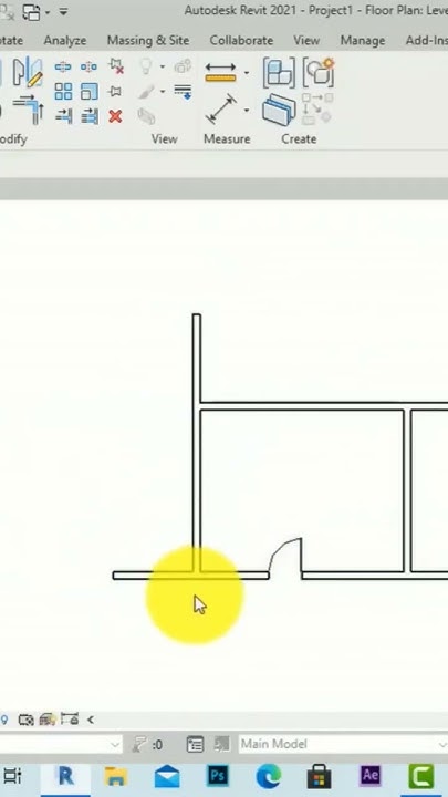 TRIM EXTEND command modifying tool Revit #bim #revitarchitecture #revittutorials #ytshort # ...