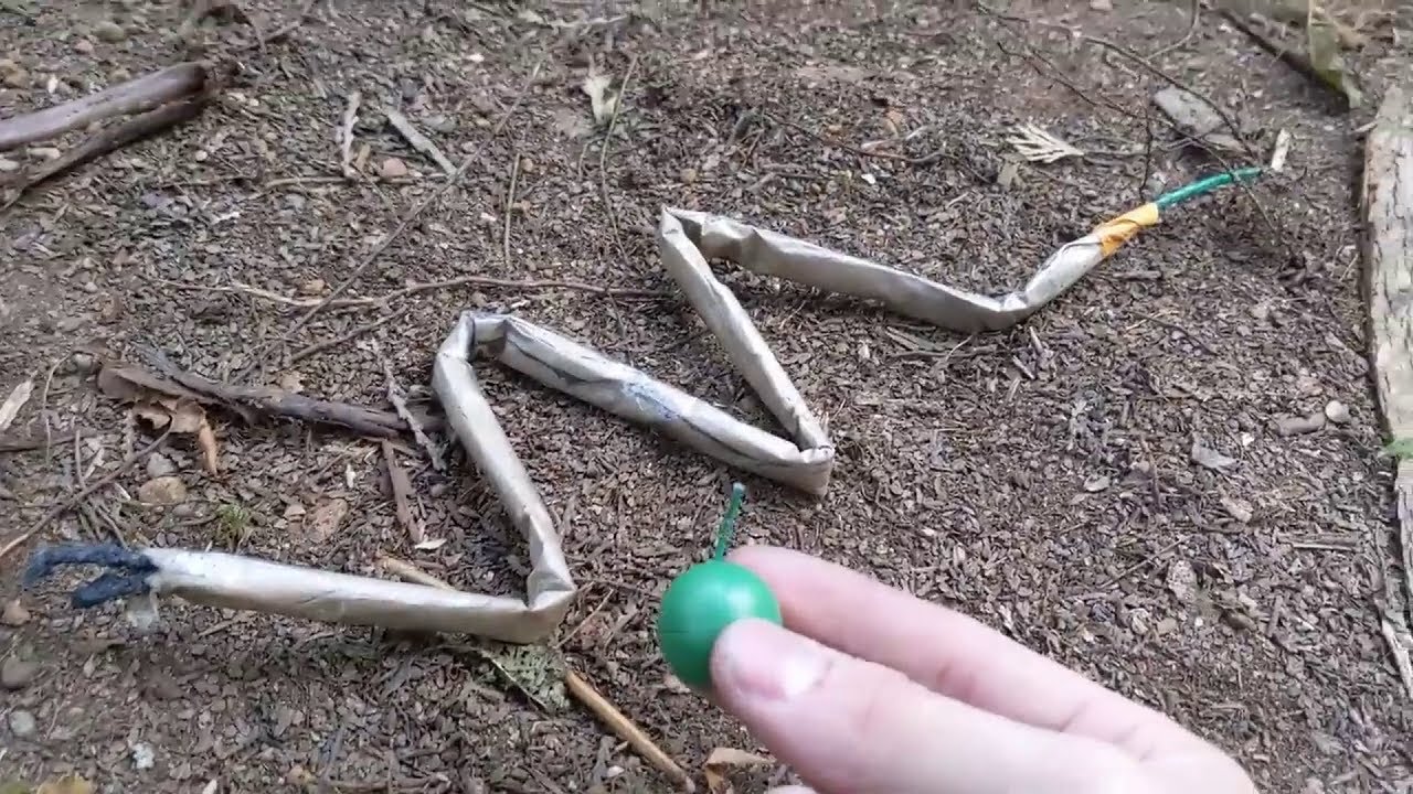 Quickmatch fuse and how to make it safely - YouTube