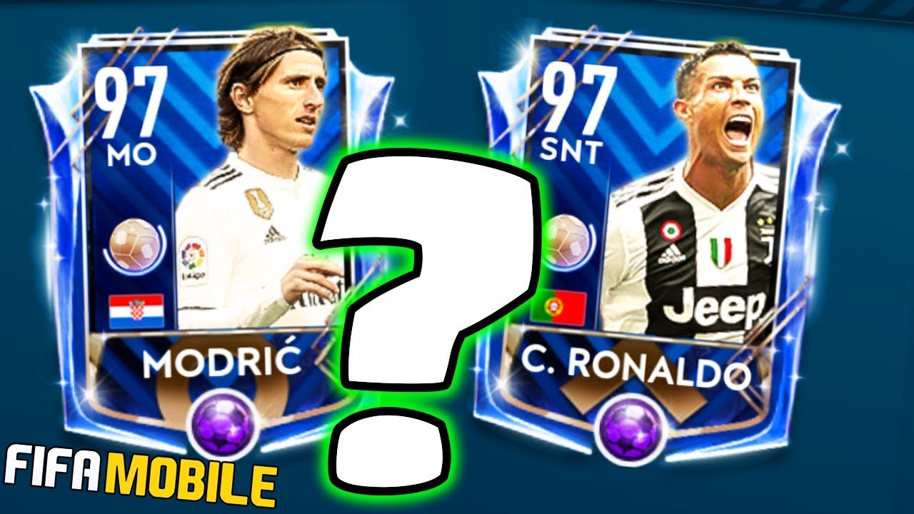 BEDAVA MODRİC Mİ ? RONALDO MU ? Fifa Mobile - YouTube