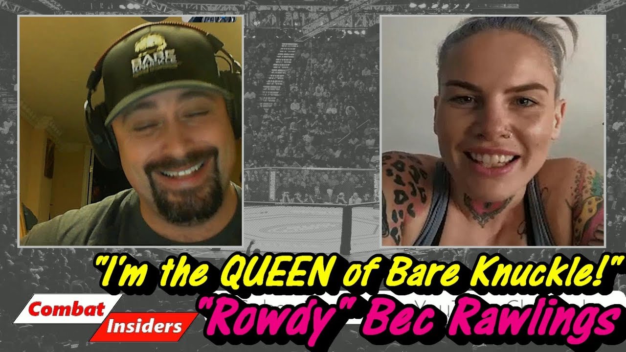"Rowdy" Bec Rawlings - I'm the QUEEN of Bare Knuckle! - YouTube