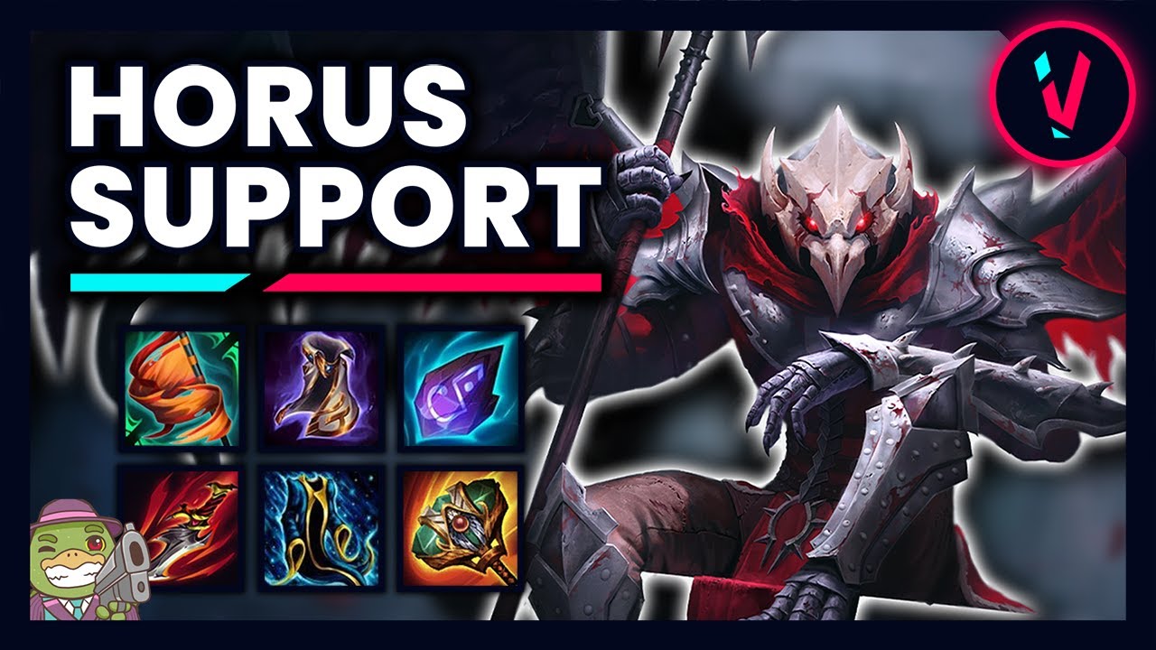 HORUS COMPLETELY DESTROYS SMITE GAMES | HORUS SUPPORT PLAY-BY-PLAY ...