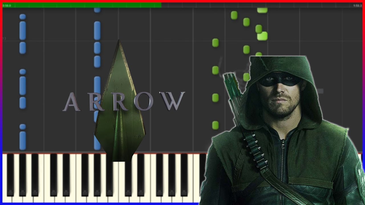 Arrow - Main Theme | Piano Tutorial - YouTube