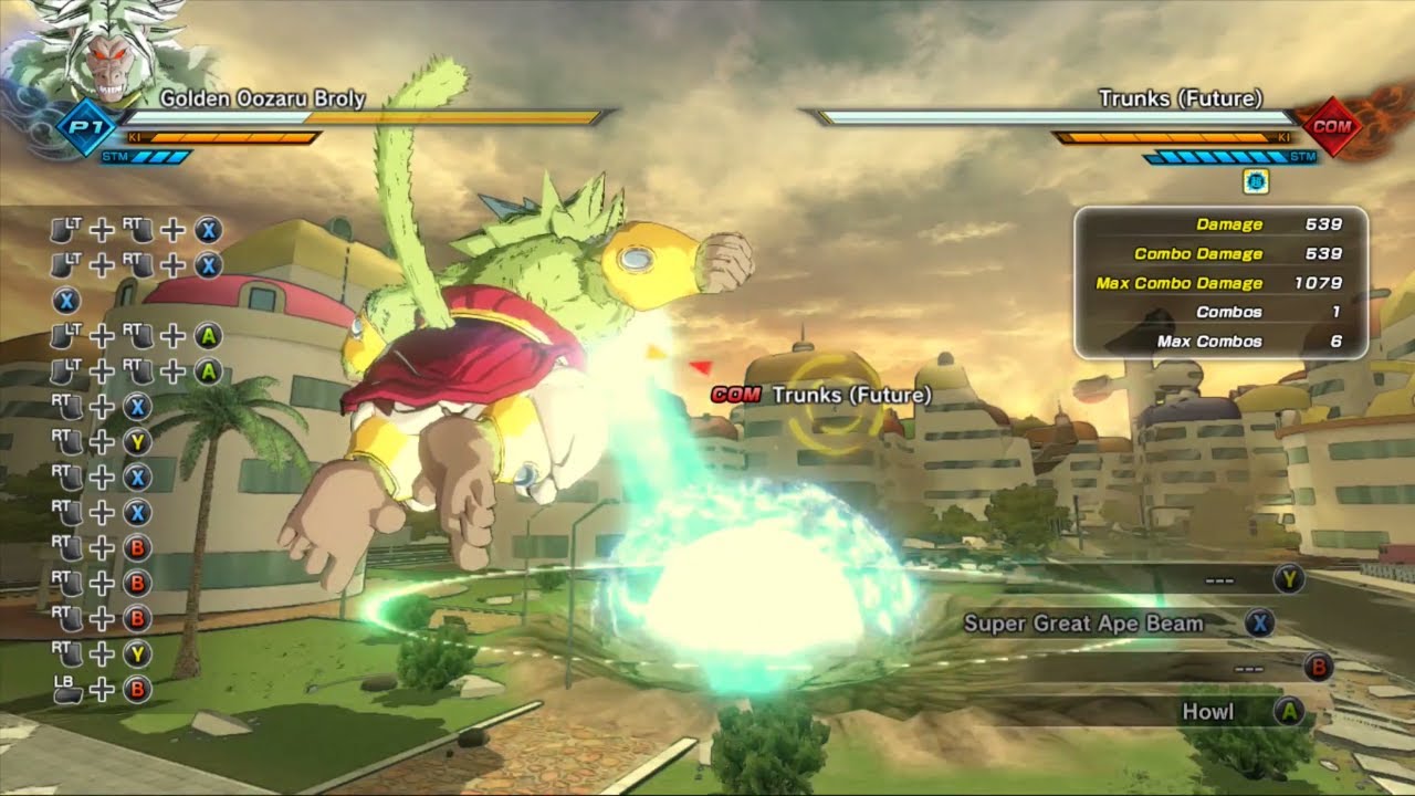 DRAGON BALL XENOVERSE 2 - GOLDEN OOZARU BROLY (MOD)!!! - YouTube