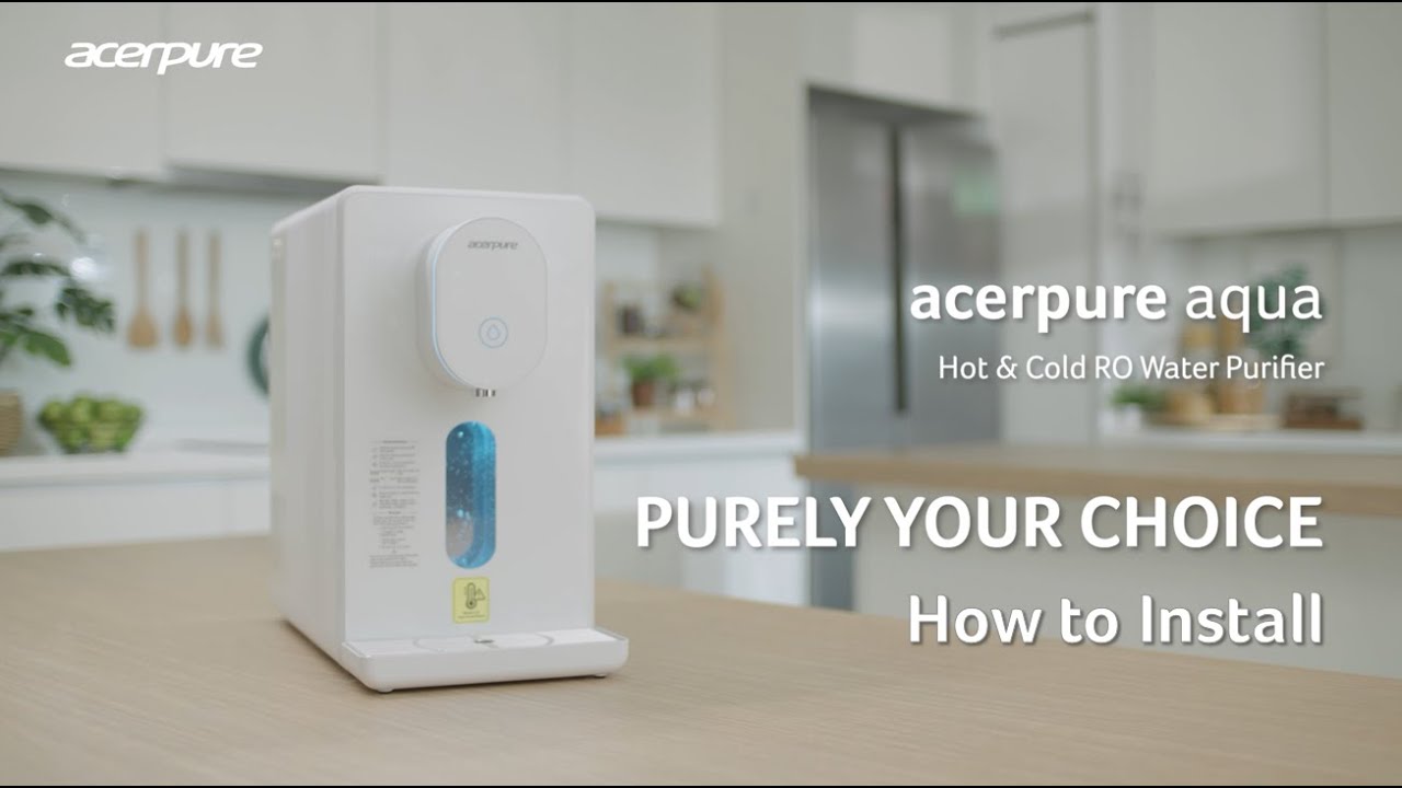 Acerpure Aqua WP1 | How to Install | Purely Your Choice - YouTube