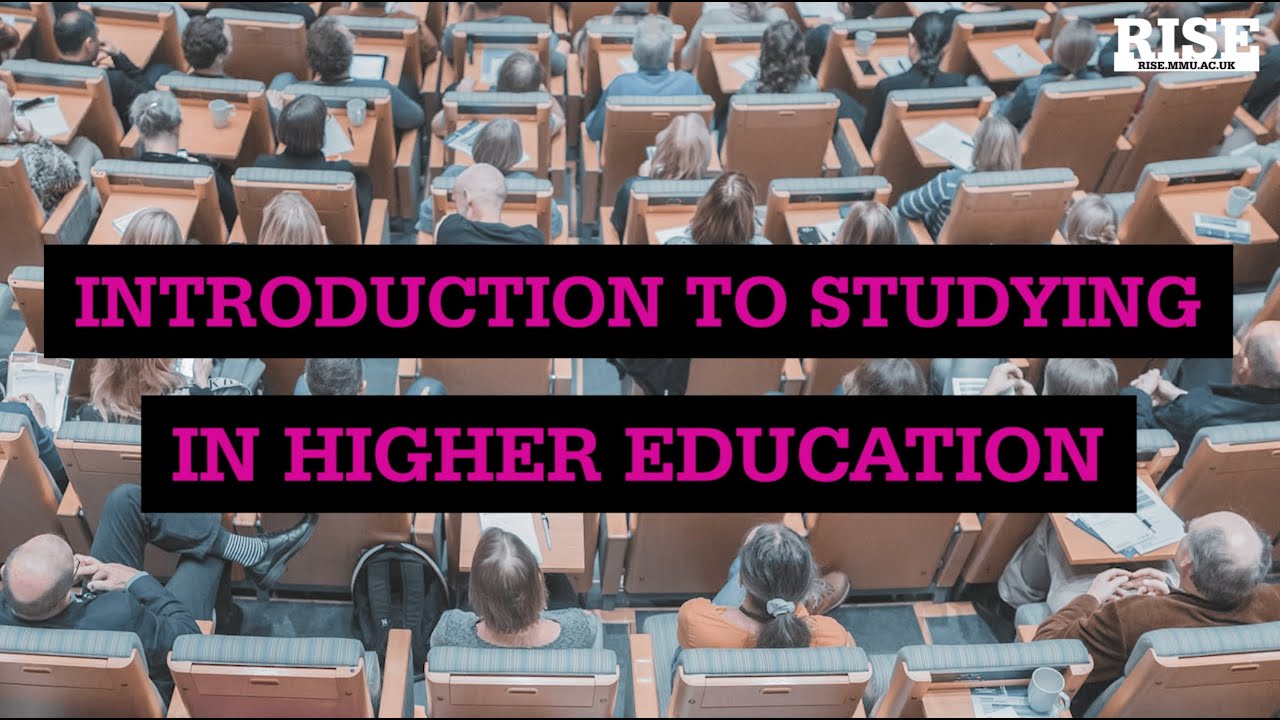 Introduction to Studying in Higher Education - YouTube