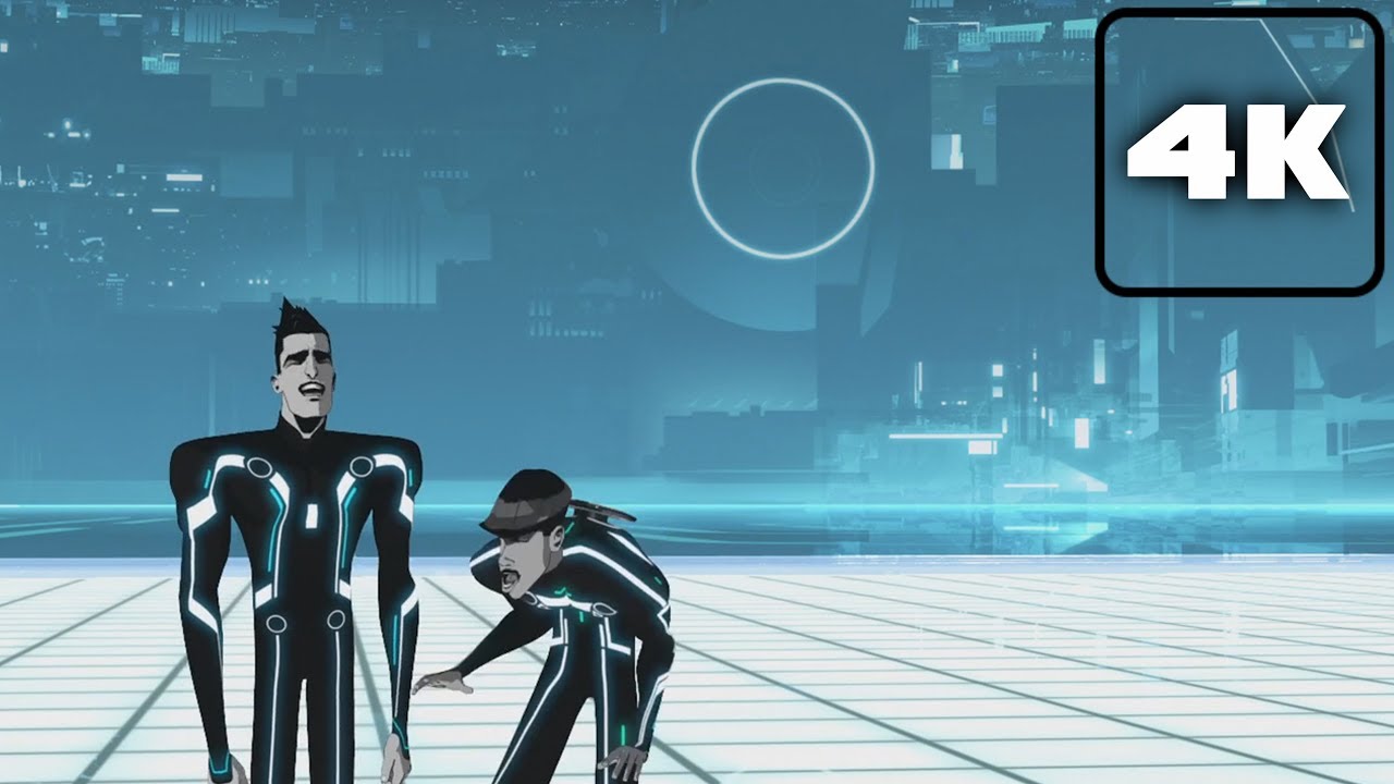 Tron Uprising: Zed Tells A Joke 4K - YouTube