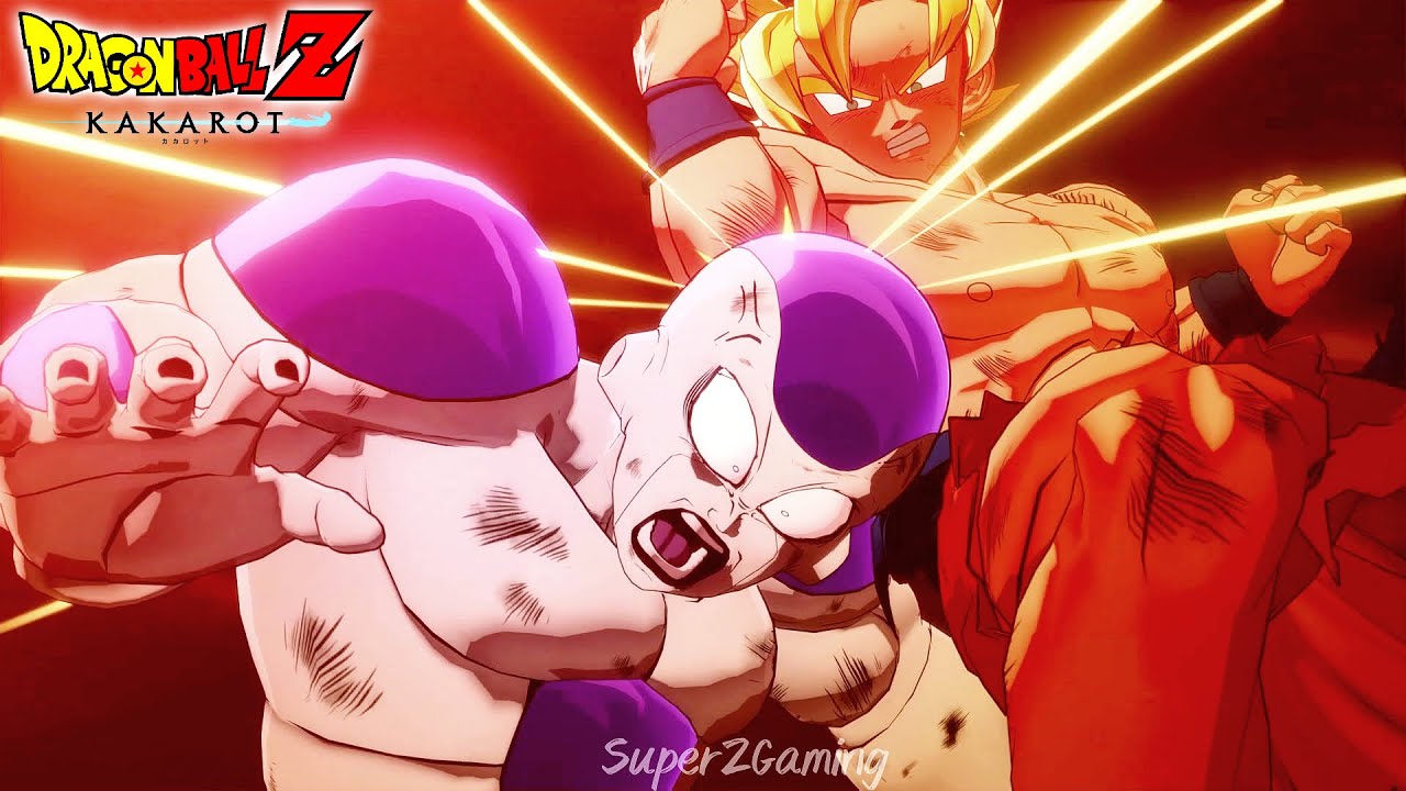 Dragon Ball Z: Kakarot - Super Saiyan Goku Vs Final Form Frieza Boss ...