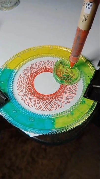 Red Planet Spirograph #spirograph - YouTube