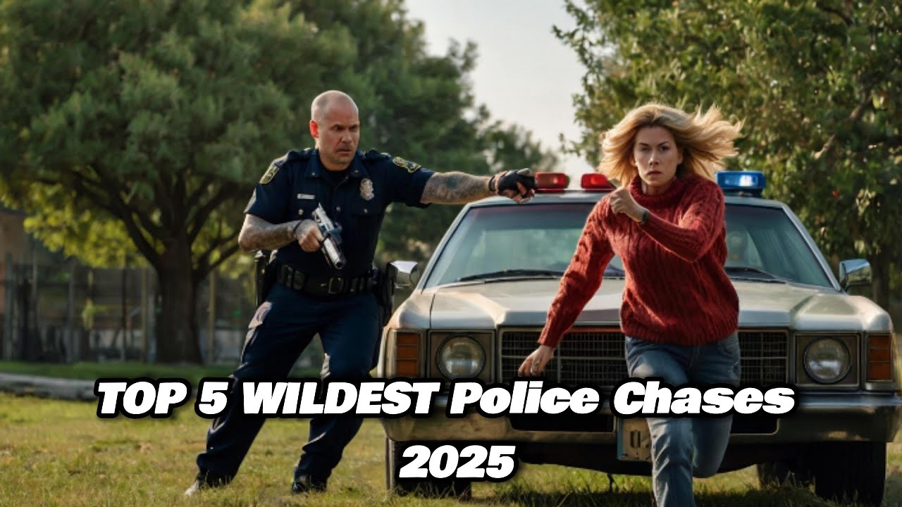 TOP 5 WILDEST Police Chases Caught on Dashcam in 2025! Best Videos #3 ...