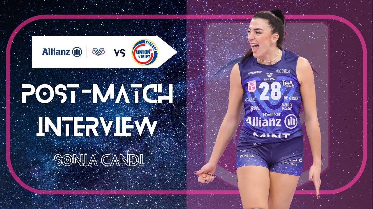 SONIA CANDI | Post-match interview vs Pinerolo - YouTube