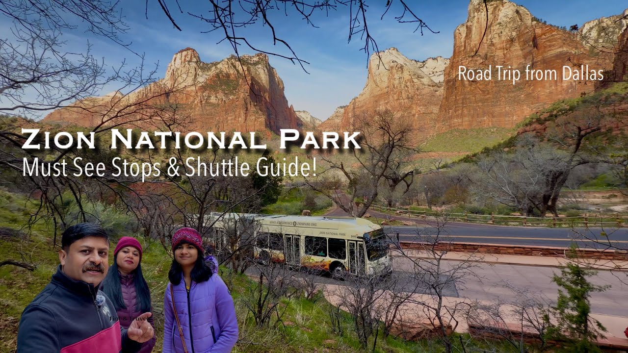 Zion National Park, Utah | Shuttle Stops, Scenic Drive | Must-See Views ...
