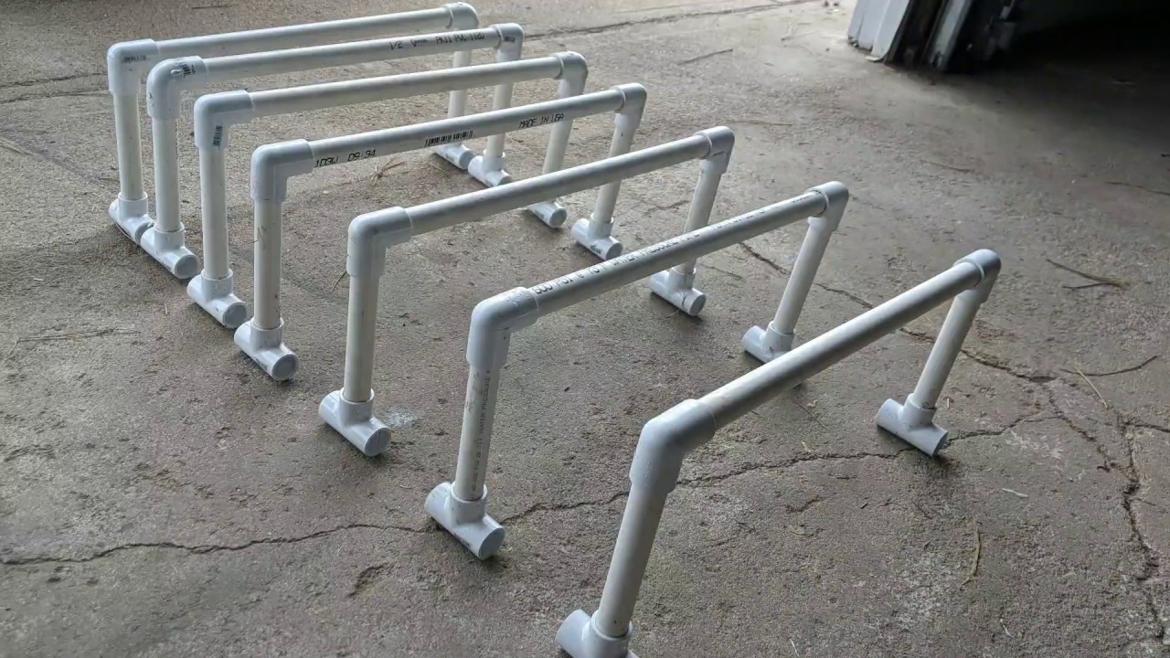 Make Your Own Sprint Drill Wickets (for cheap) - YouTube