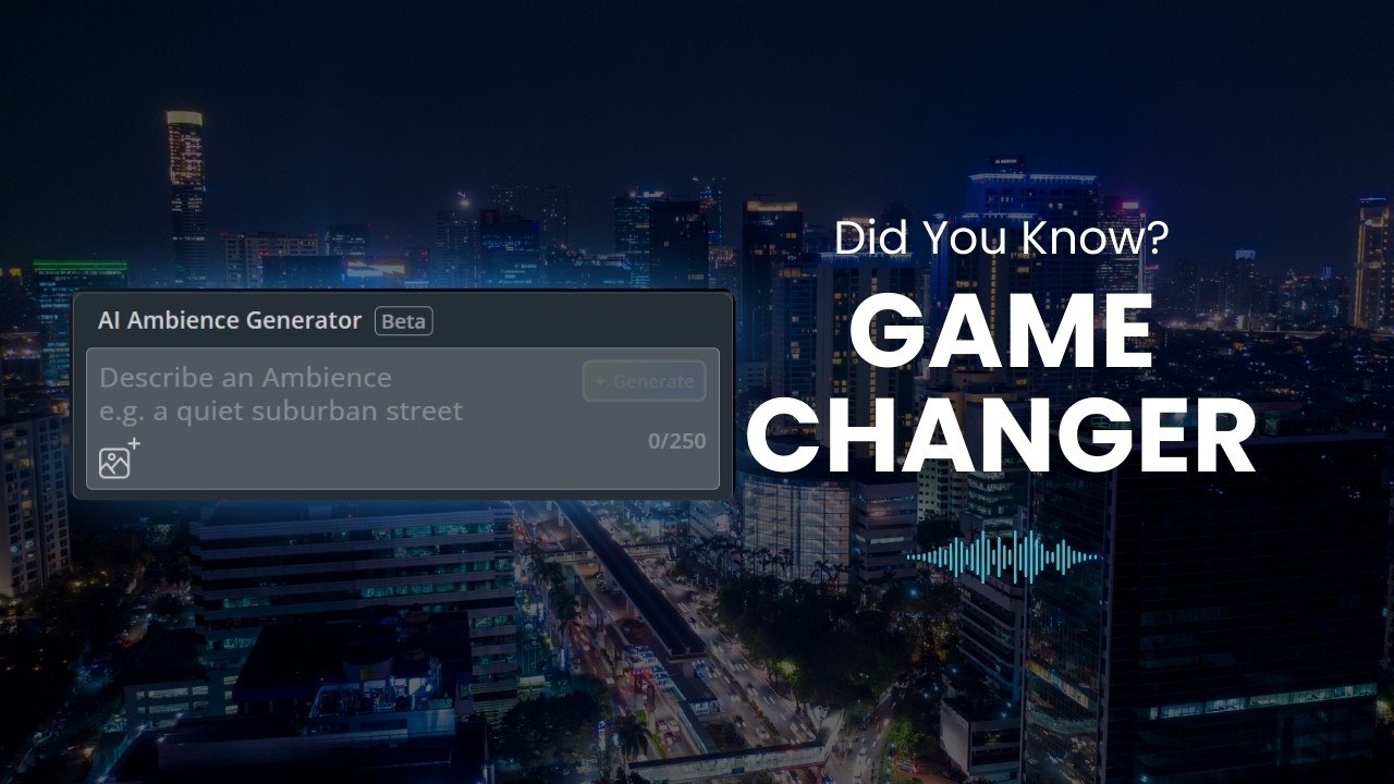 Image to Sound Generator: Create Custom Ambience from Any Screenshot ...