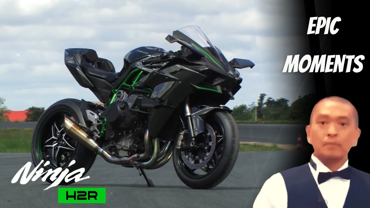 Ninja H2 Epic Moments | KAWASAKI Ninja H2R Drag Race - YouTube