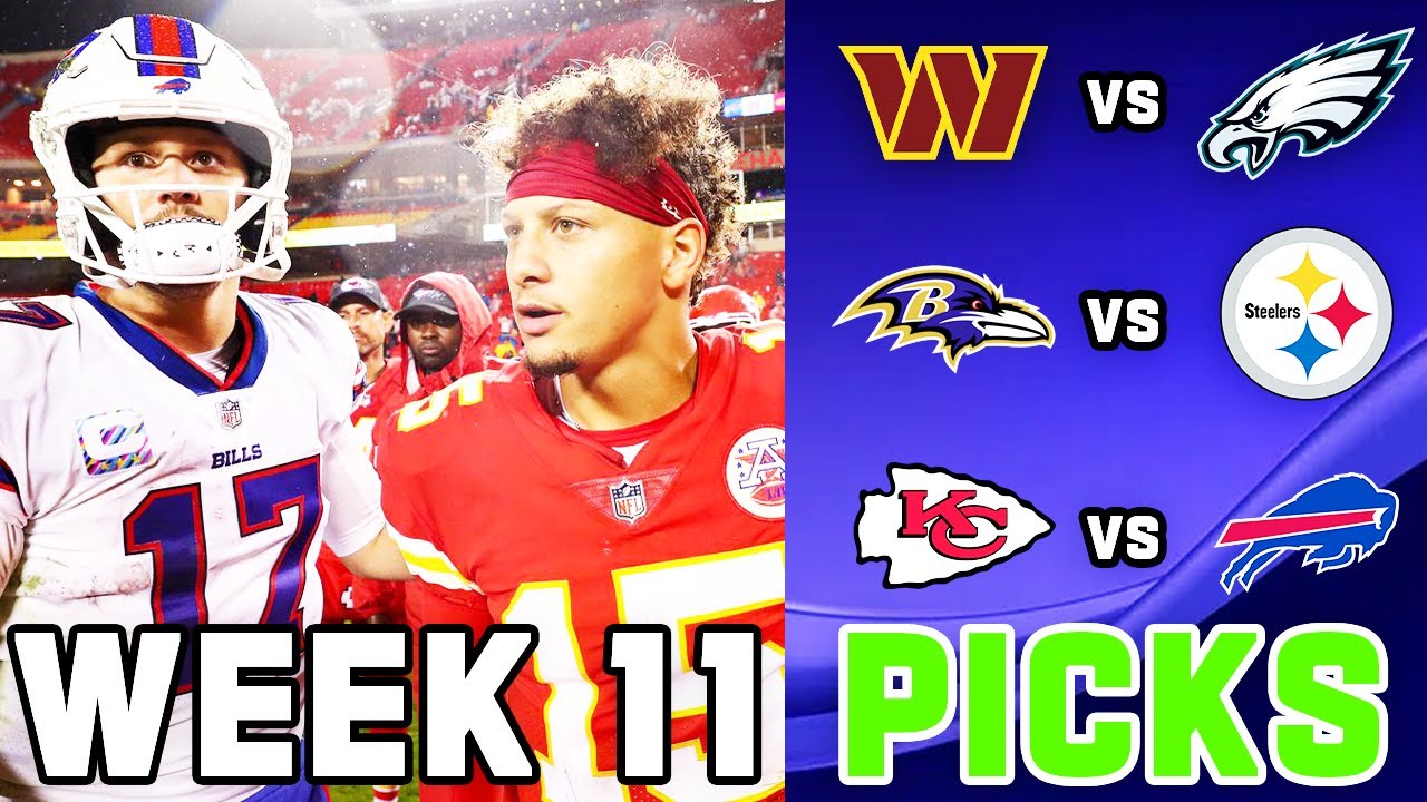 NFL Week 11 Picks 🔥 - YouTube