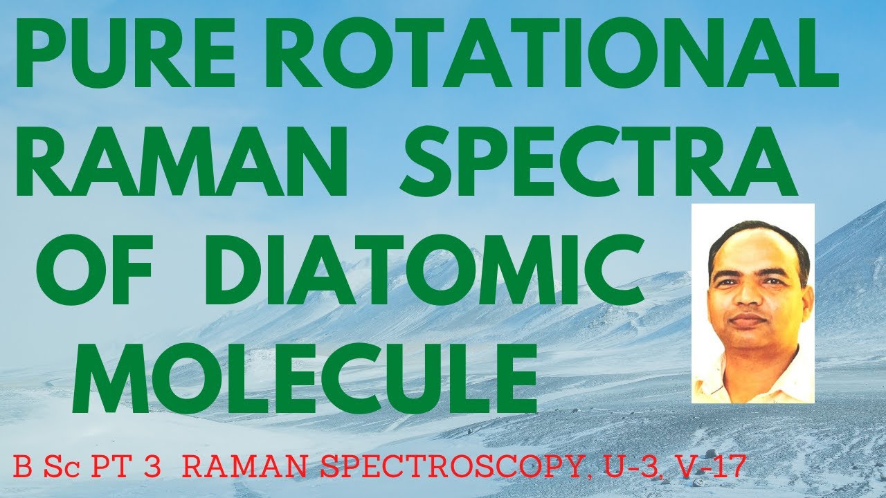 Pure Rotational Raman Spectra Of Diatomic Molecule | B Sc PT 3 | RAMAN ...