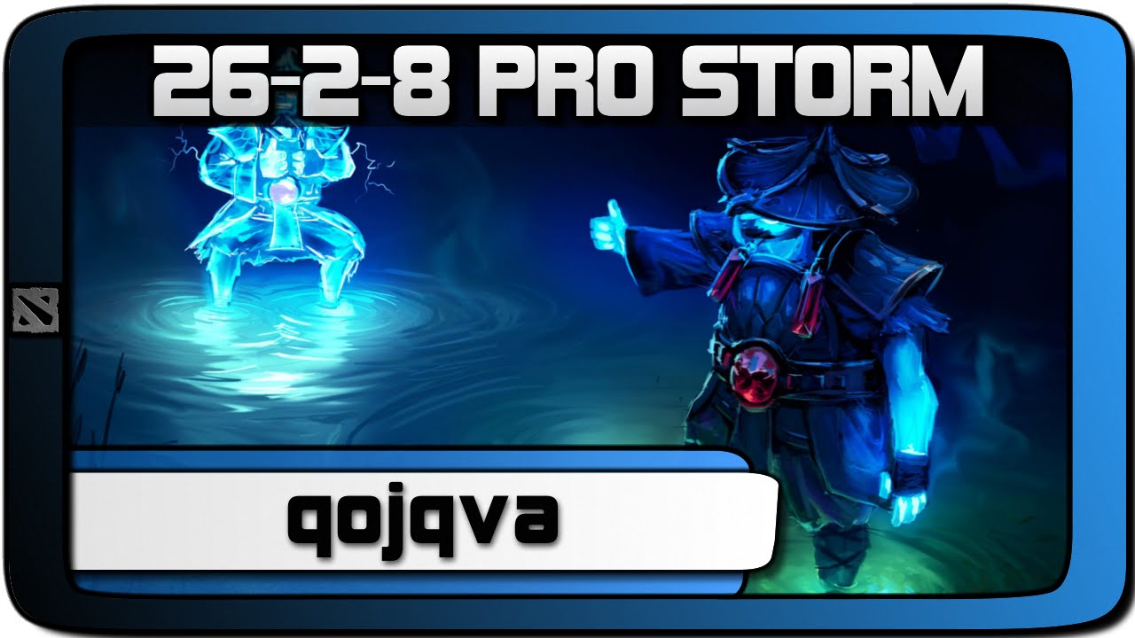 qojqva Storm Spirit 26-2-8 Ranked Pro Gameplay | Dota 2 - YouTube