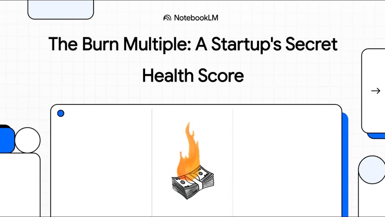 The Burn Multiple Explained + Free Calculator for Startups - YouTube