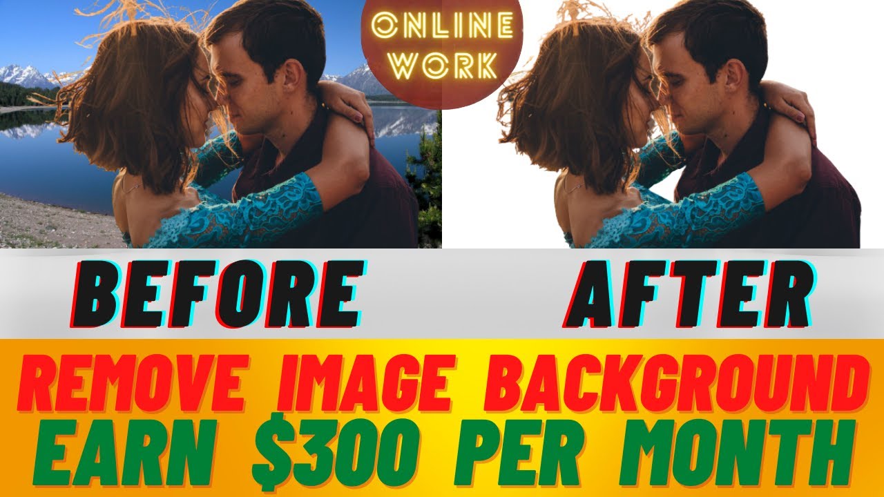 How to Remove Image Background and Earn Money | Earn Money by removing ...