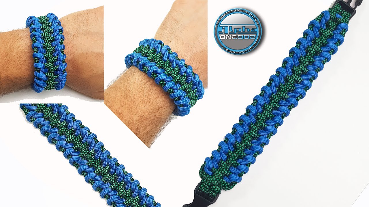 Awesome Paracord Bracelet Karadag Snake World of Paracord Tutorials DIY ...