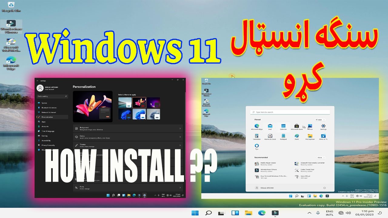 How To Install Windows 11 Pro On Computer Complete Windows 11 ...
