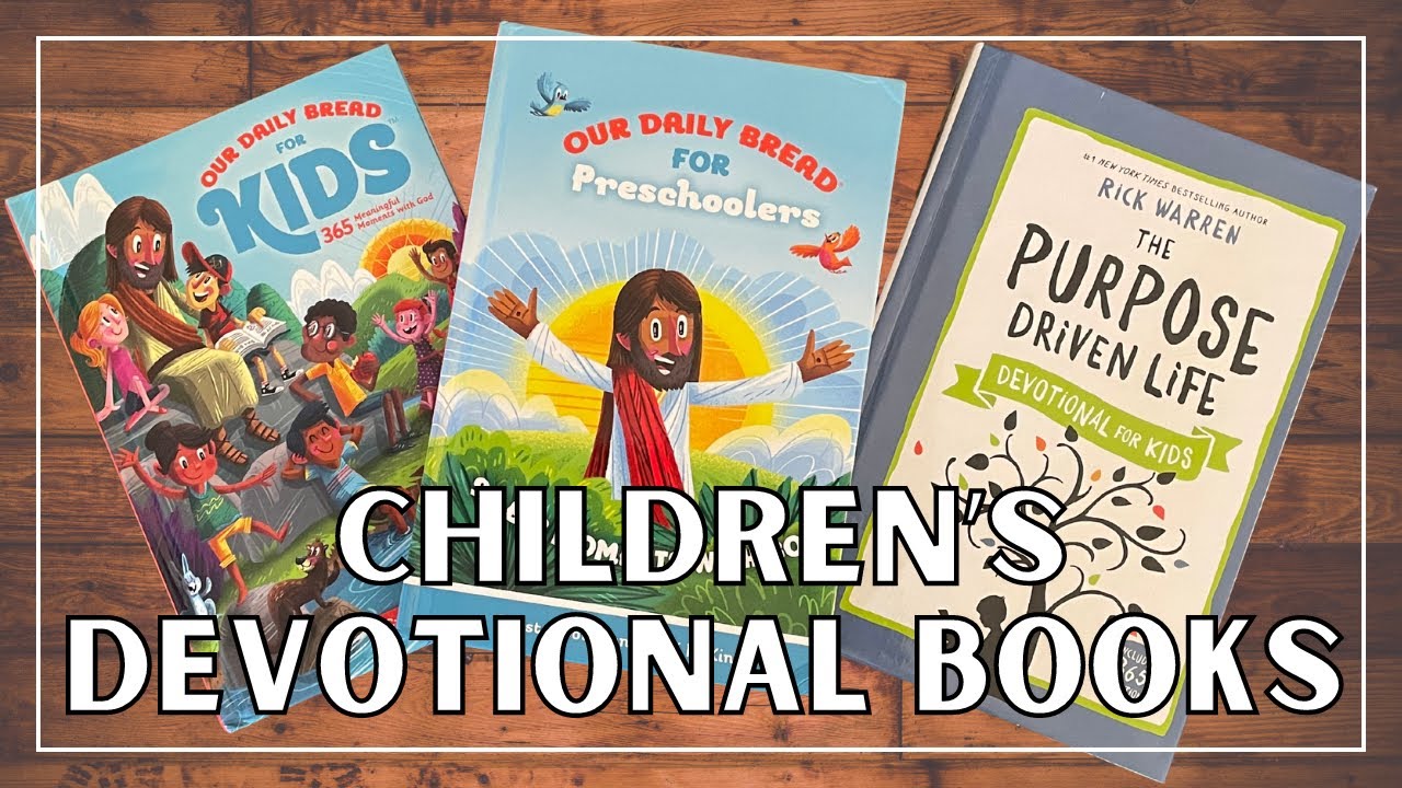 Kids Daily Bible Devotional Gift Books Flip-through | Great For ...